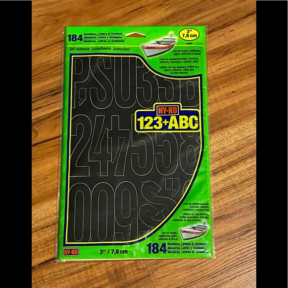 HY-KO Products Company | Office | Hyko Products Selfadhesive Numbers ...